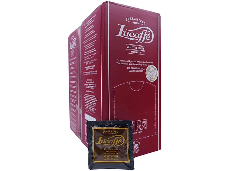 LUCAFFÉ Mr. Exclusive 100% Arabica E.S.E. Pads | 150 E.S.E. Pads Kaffeepads | MediaMarkt