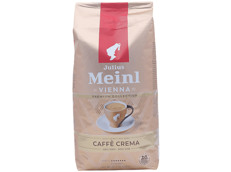 JULIUS MEINL Caffe Crema Premium Collection | ganze Bohnen / 1 Kilo ...