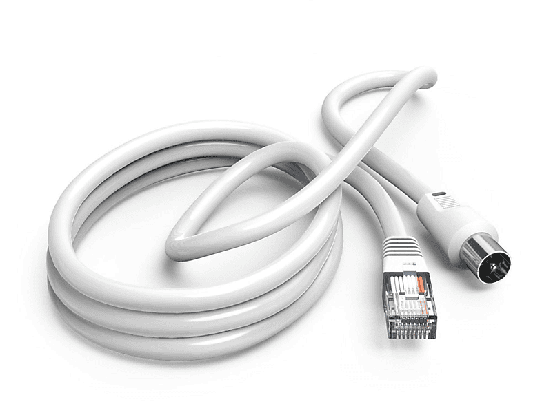 Cable coaxial | 00205032 HAMA, Blanco | MediaMarkt