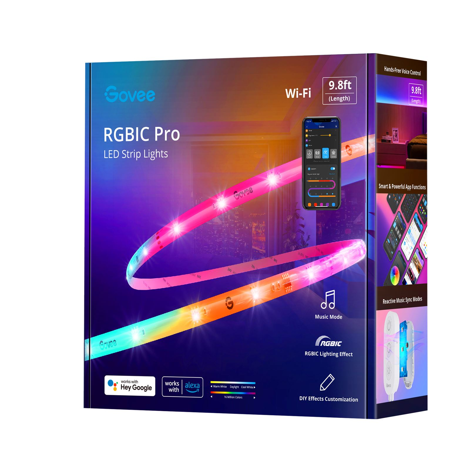 GOVEE H619Z | Wi-Fi RGBIC LED Strip Light LED Stripes RGB | MediaMarkt
