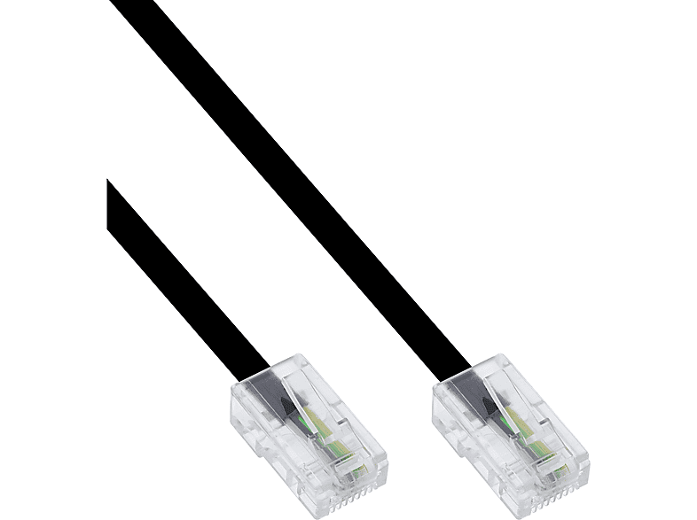 INLINE InLine® ISDN Anschlusskabel, RJ45 Stecker / (8P4C), 10m Kabel ...