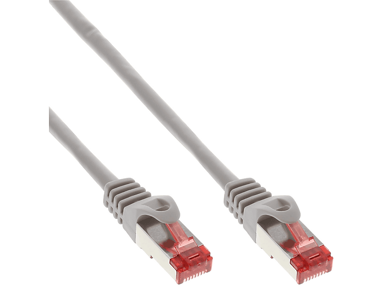 INLINE 125er Bulk-Pack InLine® Patchkabel, S/FTP (PiMf), Cat.6, 250MHz, PVC, Kupfer Kabel ...