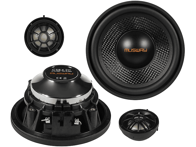 MUSWAY CSB4.2C Lautsprecher Active | MediaMarkt