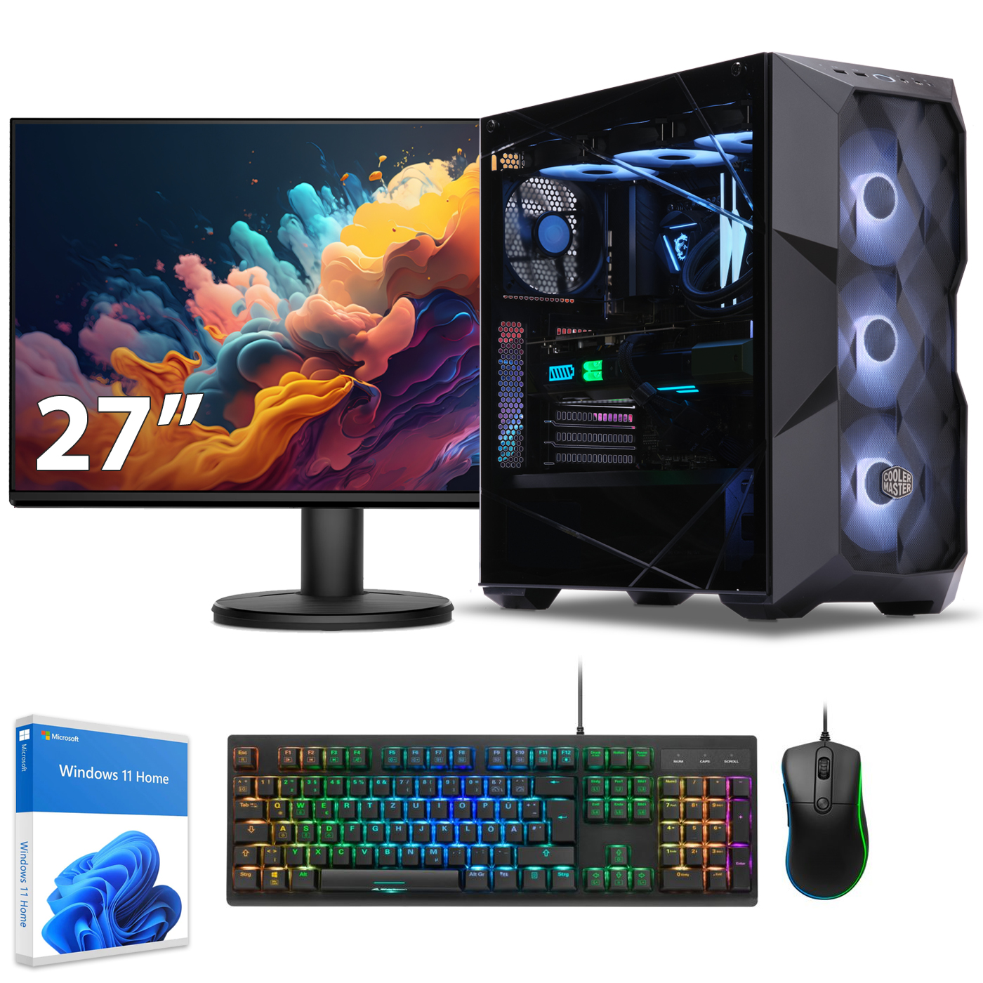 Pack PC gaming | SEDATECH UCCE579I1M1HS, AMD Ryzen 9 9900X 12x 4.4Ghz ...