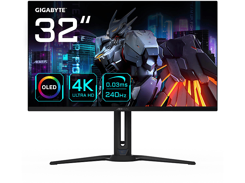 GIGABYTE FO32U2 | 31,5 inch - 3840 x 2160 pixels (Ultra HD 4K) - Oled ...
