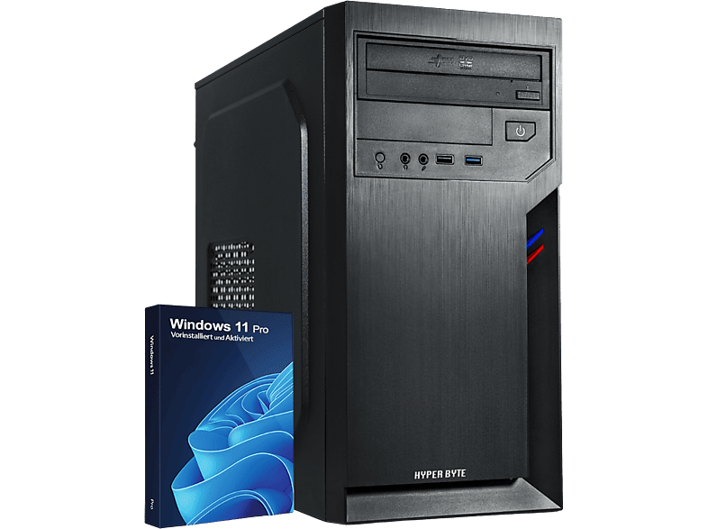 HYPER BYTE DESKTOP | Office Basic | Pc Fisso, Intel Quad Core i5, No ...