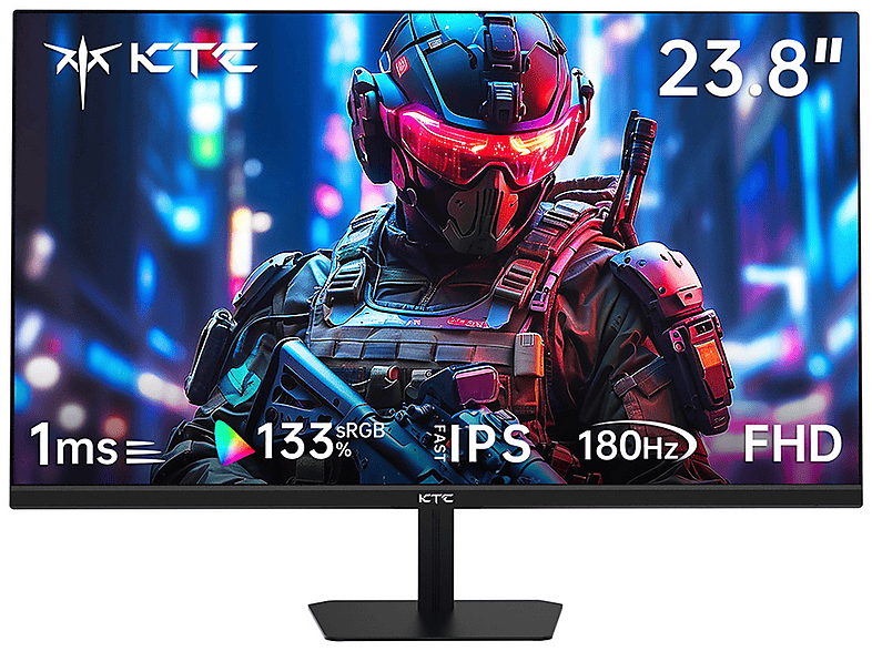 Monitor gaming | KTC H24F8, 23,8 ", Full-HD, 1 ms, negro | MediaMarkt