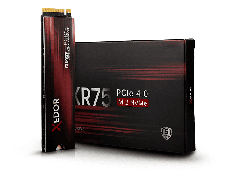 XEDOR XR75® Interne SSD | 7450MB/s - PCIe 4.0x4 – PS5, 4 TB, Interner ...