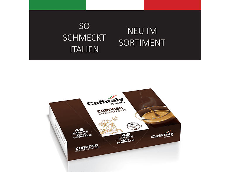 CAFFITALY CORPOSO-R MAXI FORMATA Caffitaly System Kaffeekapseln ...