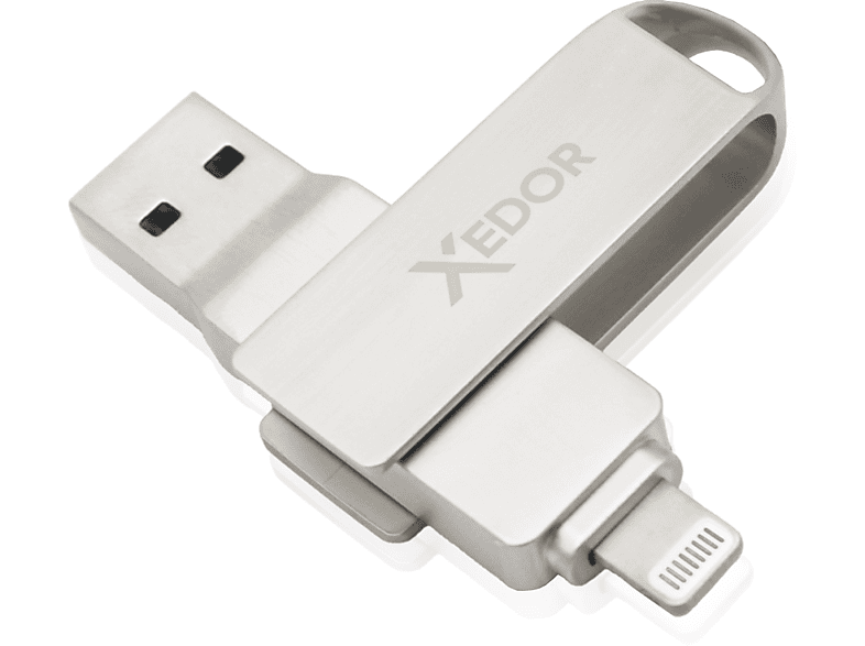 XEDOR Lite® Lightning und Type-A USB-Stick, Grijs | SATURN