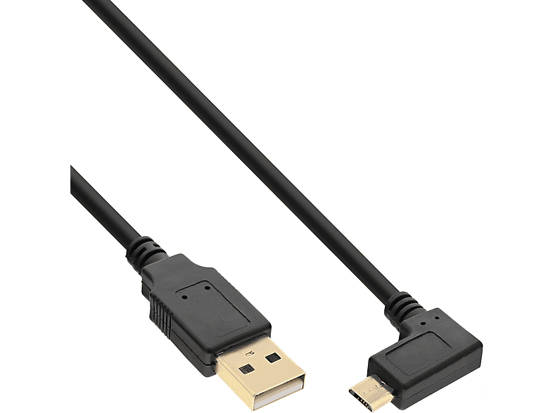 Cable USB | INLINE 31720T, USB 2.0, USB-A, microUSB, Negro | MediaMarkt