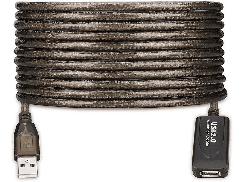 Cable USB | EWENT Cable de Extensión USB 2.0 Ewent EW1025 30m, USB 2.0 ...