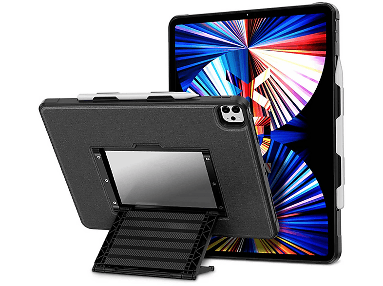 WIGENTO Design aufstellbare Kunststoff Hülle Tablethülle Backcover für ...