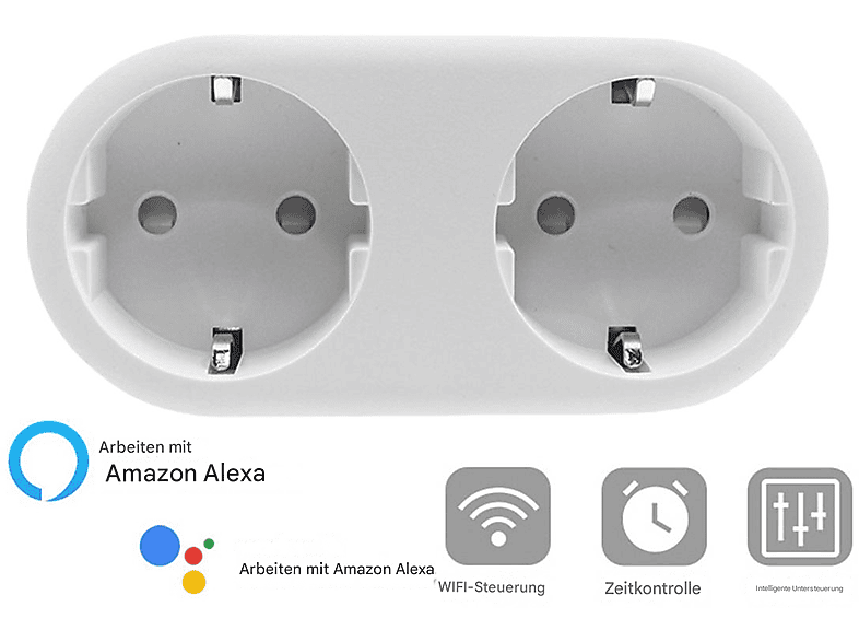 WHIQUTEY 2-in-1 Design Stecker | SATURN