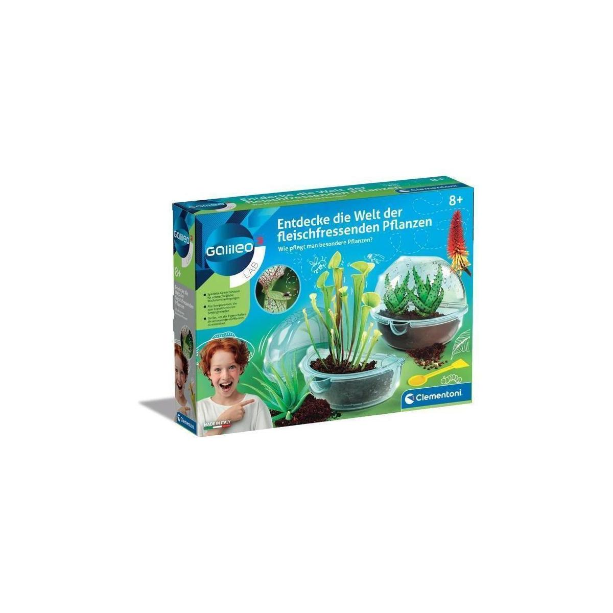 CLEMENTONI 59346 ENTDECKE D.WELT FLEISCHFRESSENDEN Experimentierkasten ...