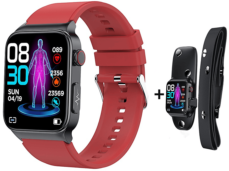 FORSMAN Smartwatch Wasserdicht Live Tracker Fitnessuhren Smartwatch ...