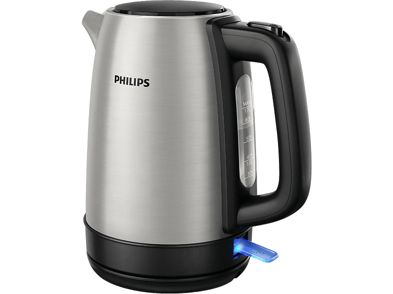 PHILIPS HD 9350/90 Wasserkocher, Silber | MediaMarkt