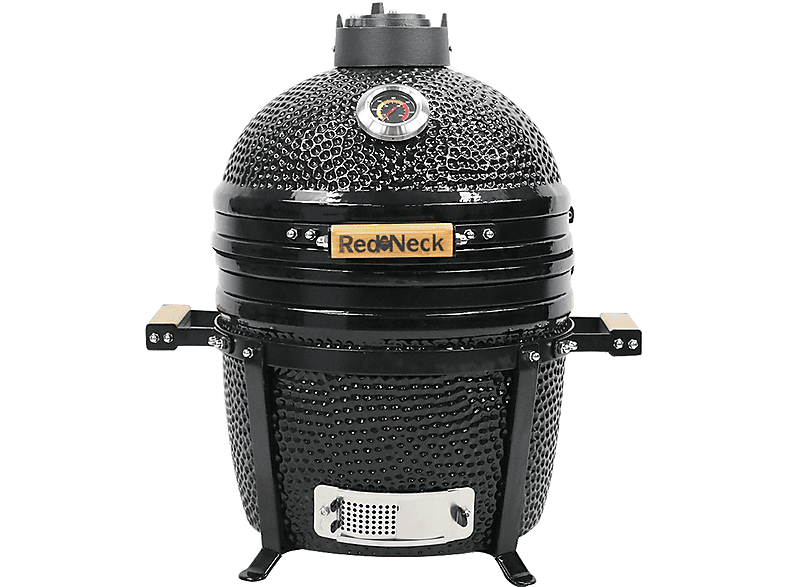 REDNECK Keramik-Grill Kamado 15" Pro Holzkohlegrill, schwarz | MediaMarkt