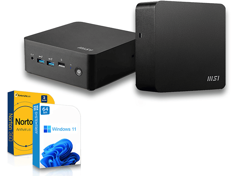 SYSTEMTREFF Intel NUC Intel Core i7-150U, Mini PC mit Intel® Core™ i7 ...