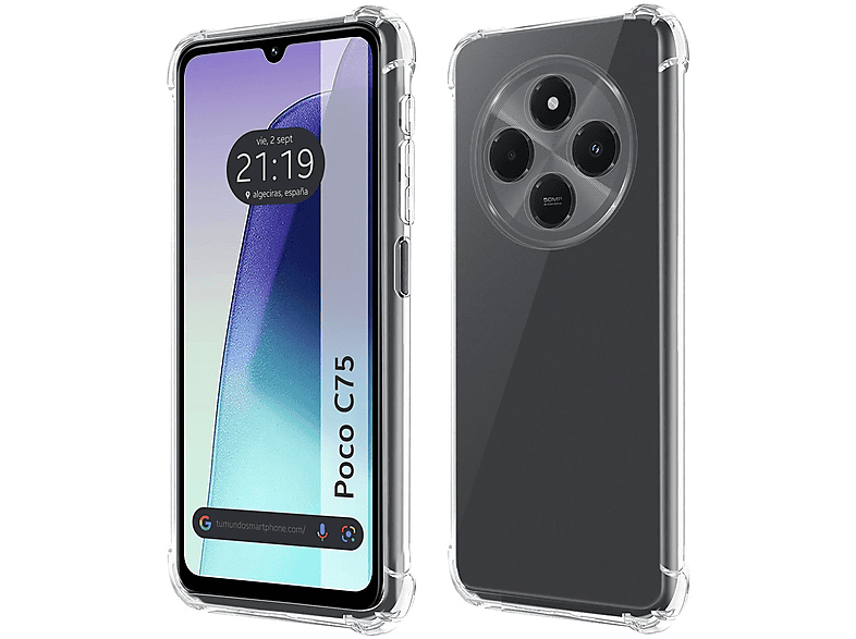 Funda móvil - TUMUNDOSMARTPHONE Poco C75, Compatible con Xiaomi Poco ...