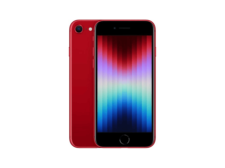 APPLE iPhone SE (3rd generation), Rojo, Móvil iOS, 128 GB, 64 MB RAM, 4 ...