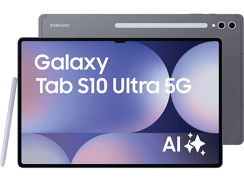 SAMSUNG GALAXY TAB S10 ULTRA 5G 512GB GRAY, Tablet, 512 GB, 14,6 Zoll, Gray | MediaMarkt
