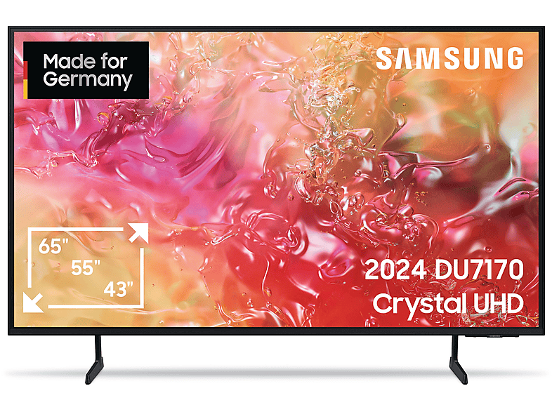 SAMSUNG GU 65 DU 7170 UXZG LED TV (Flat, 65 Zoll / 163 cm, UHD 4K ...