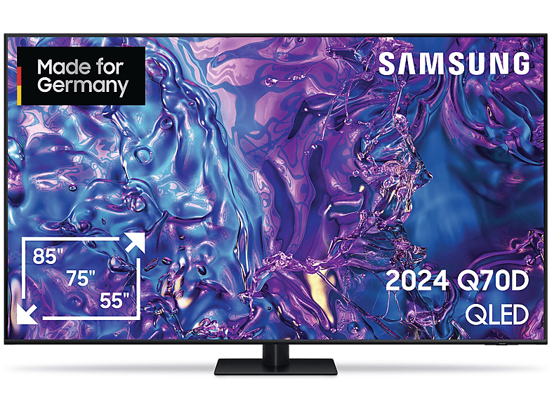 TV QLED 85" | SAMSUNG Q70D GQ85Q70DAT, UHD 4K, Smart TV, DVB-T2 (H.265 ...