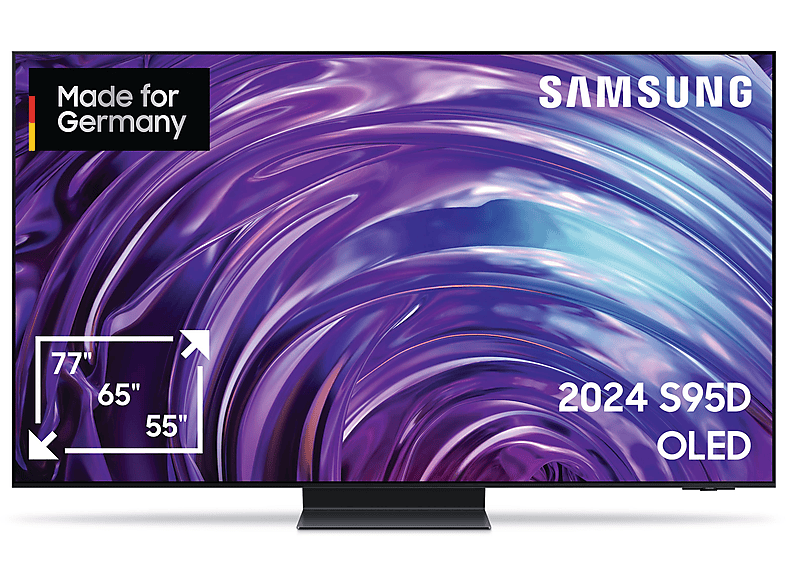 TV SAMSUNG GQ55S95DAT Czarny | MediaMarkt