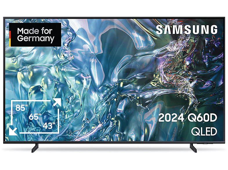 SAMSUNG GQ 65 Q 60 DAUXZG QLED TV (Flat, 65 Zoll / 163 cm, UHD 4K, SMART TV) | MediaMarkt