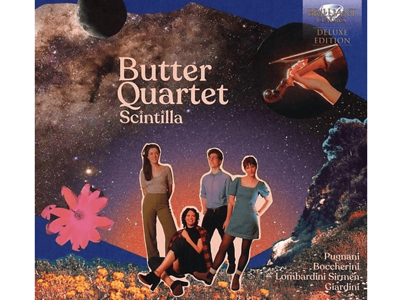 Butter Quartet | Scintilla: Early Italian String Quartets (CD) (Deluxe Edition) | MediaMarkt