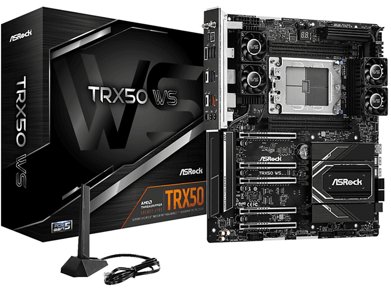Płyta główna ASROCK TRX50 WS Czarny | MediaMarkt