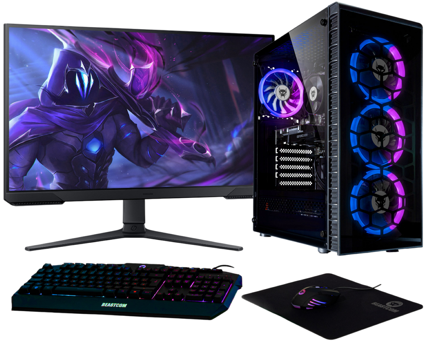 Pack PC gaming | BEASTCOM Q3 Essential Gaming, AMD Ryzen™ 7 5700G, 32 ...