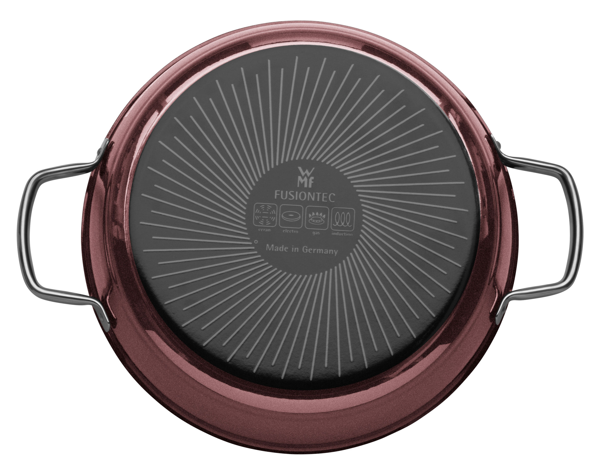 WMF Fusiontec Schmorpfanne (Materialmix, Beschichtung: Keramik, 24 cm ...