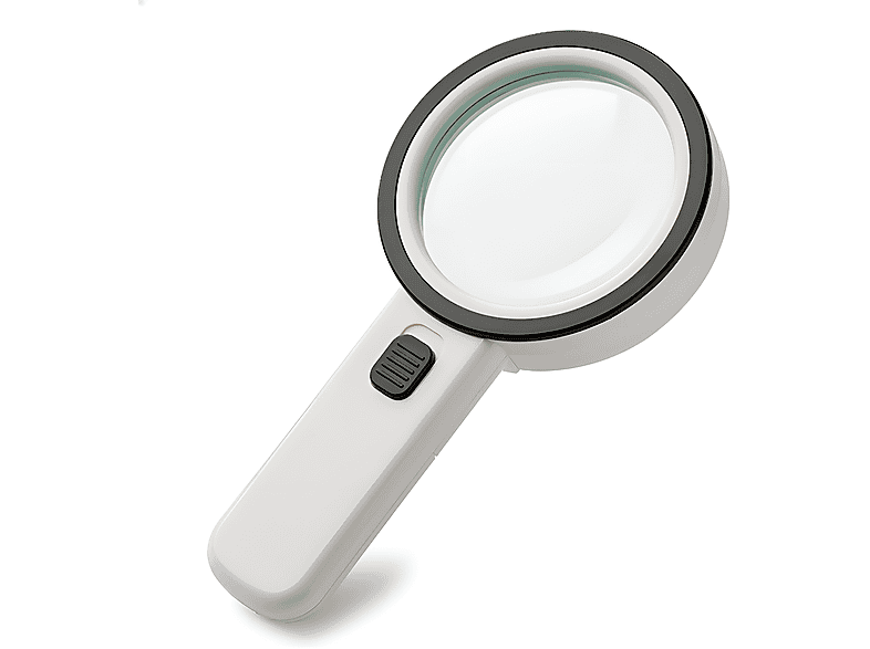 BYTELIKE LED Lupe mit 30-Facher Vergrößerung Doppelschichtige Glaslinse ...