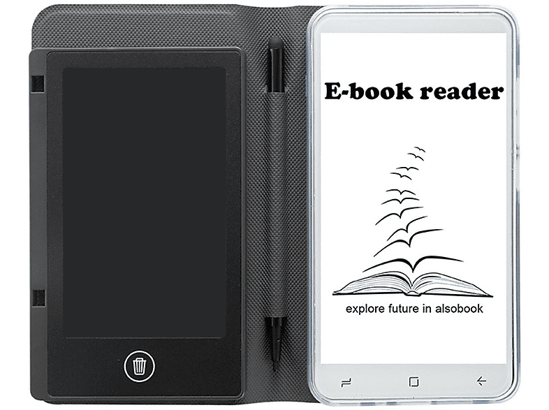 PREISKU E-Book Reader mit E-Ink-Display Android Touchscreen 16 GB E-Book Reader Blau | MediaMarkt