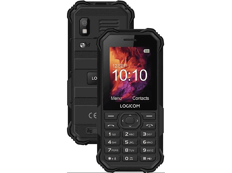 Móvil básico | LOGICOM XTREM-40, Negro, 128 GB, 2100 mAh | MediaMarkt