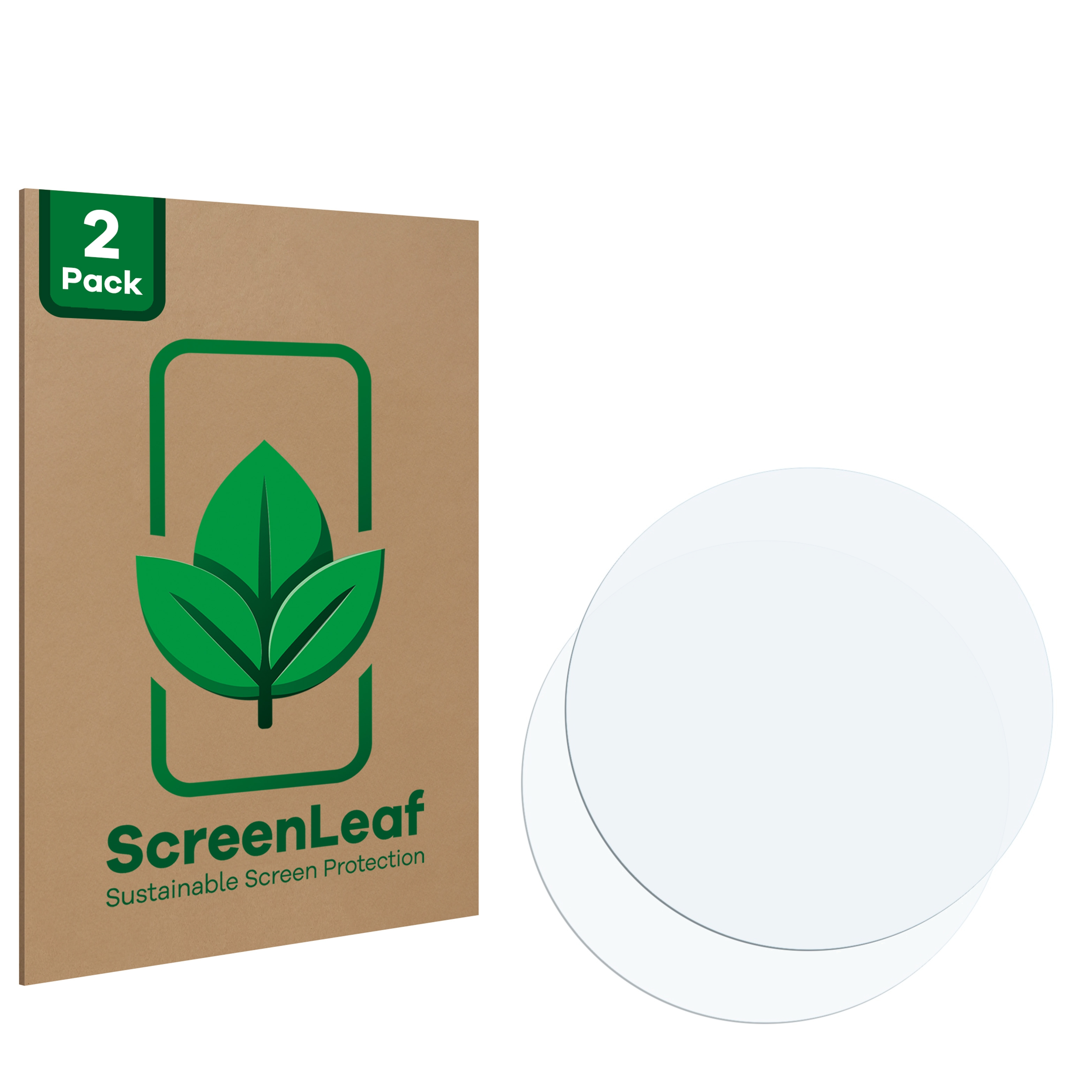 SCREENLEAF 2x nachhaltig verpackte Display Schutzfolie (für Swatch New ...