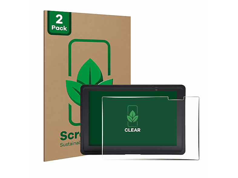 SCREENLEAF 2x nachhaltig verpackte Display Schutzfolie (für Aegex 10 ...