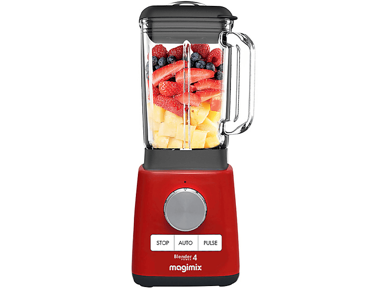 MAGIMIX Blender Power 4 Rouge Blender Rouge | MediaMarkt