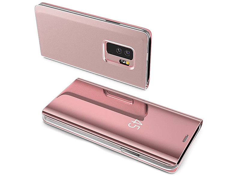 COFI Smart View Spiegel Hülle, Bookcover, Samsung, Galaxy A55 5G, Rosa ...