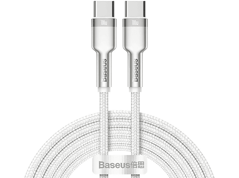Cable USB-C a USB-C | BASEUS BAS-925, USB-C, Blanco | MediaMarkt