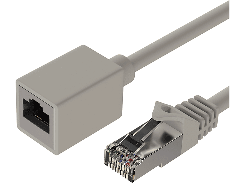 KABELBUDE RJ45 Netzwerkkabel Verlängerung CAT 7, S/FTP, PIMF ...