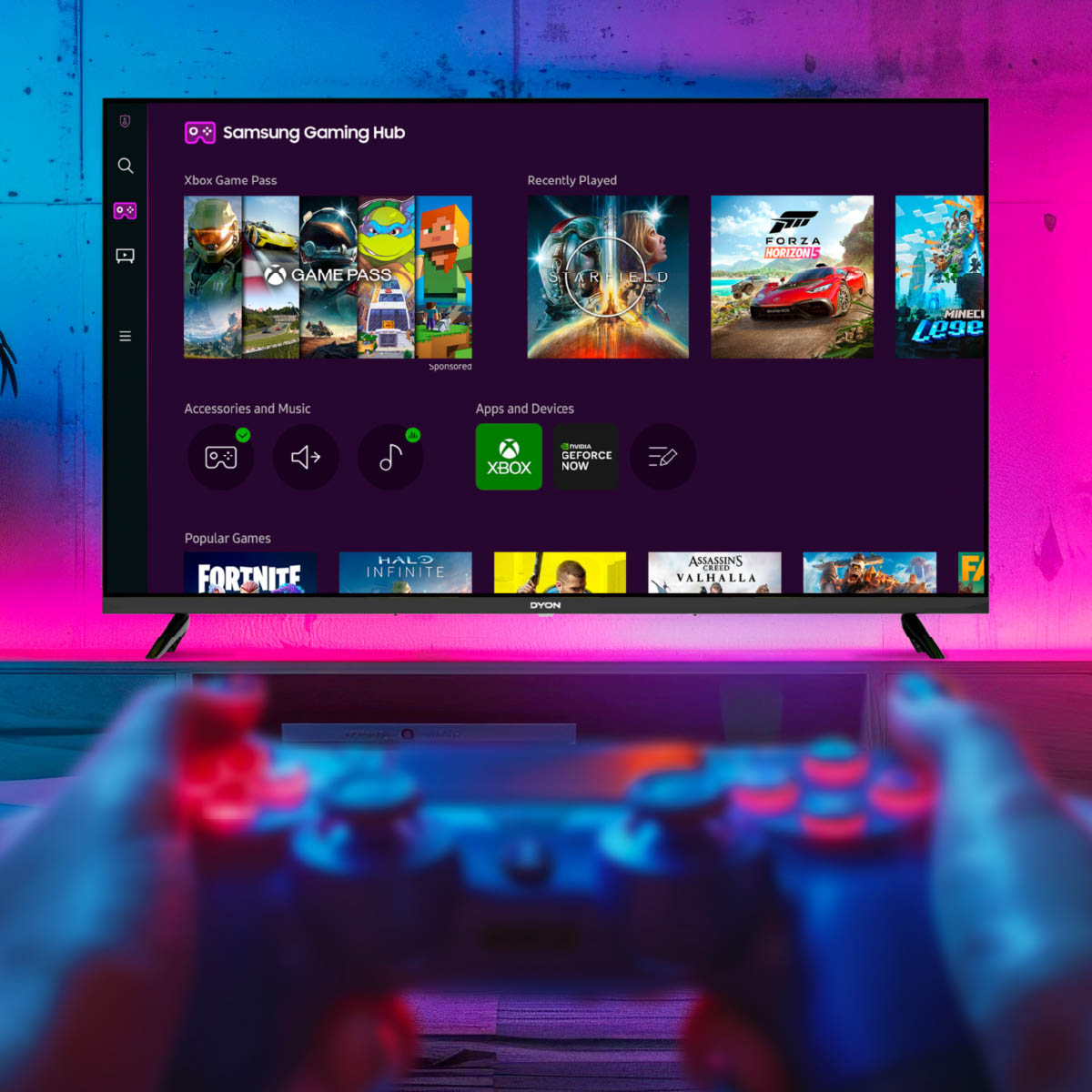 DYON Ultimax 24F-TI LED TV (Flat, 24 Zoll / 60 cm, Full-HD, SMART TV ...