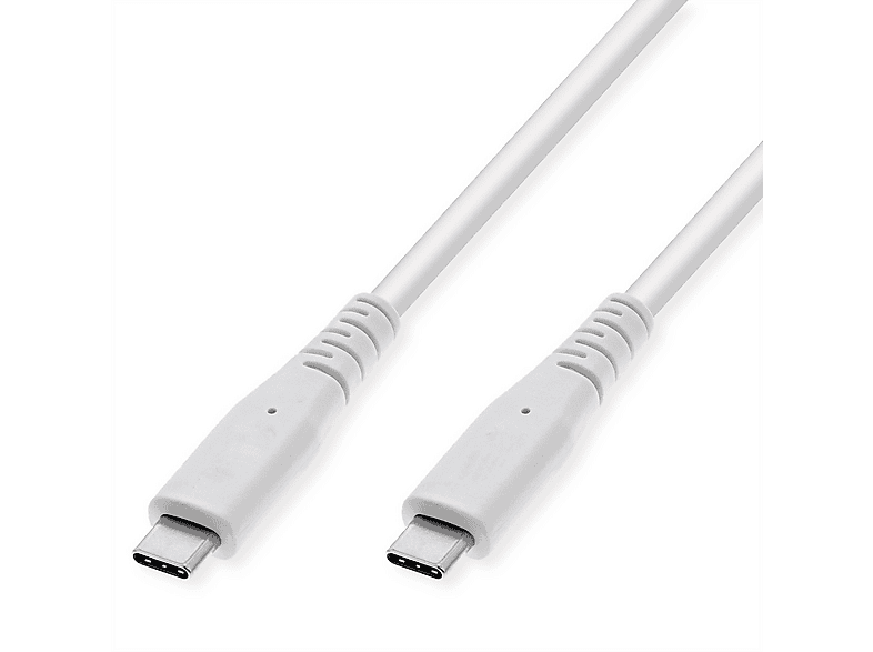 Cable USB | VALUE 11.99.9065, USB 3.1, USB-C, USB-C, Blanco | MediaMarkt