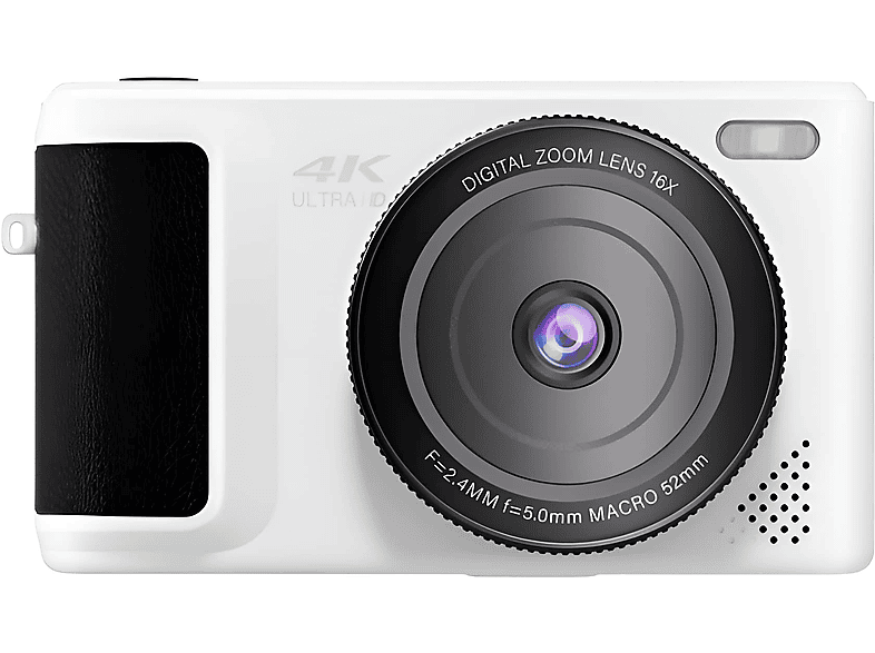 DECOME 4K Einsteiger-Digitalkamera mit 64MP – Ultra-HD Aufnahmen 16x ...
