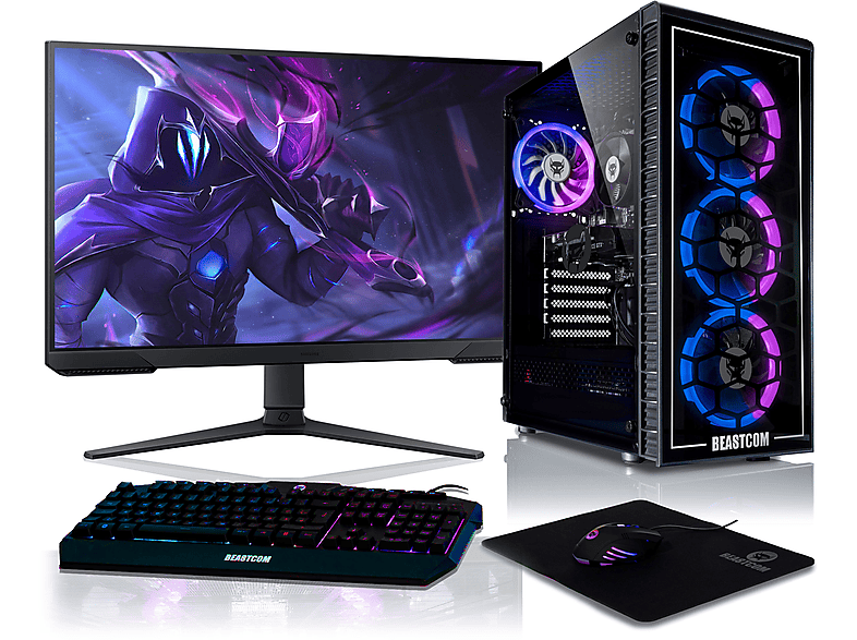 Pack PC gaming | BEASTCOM Q5 Pro Gaming, Intel® Core™ i9-12900F, 32 GB ...