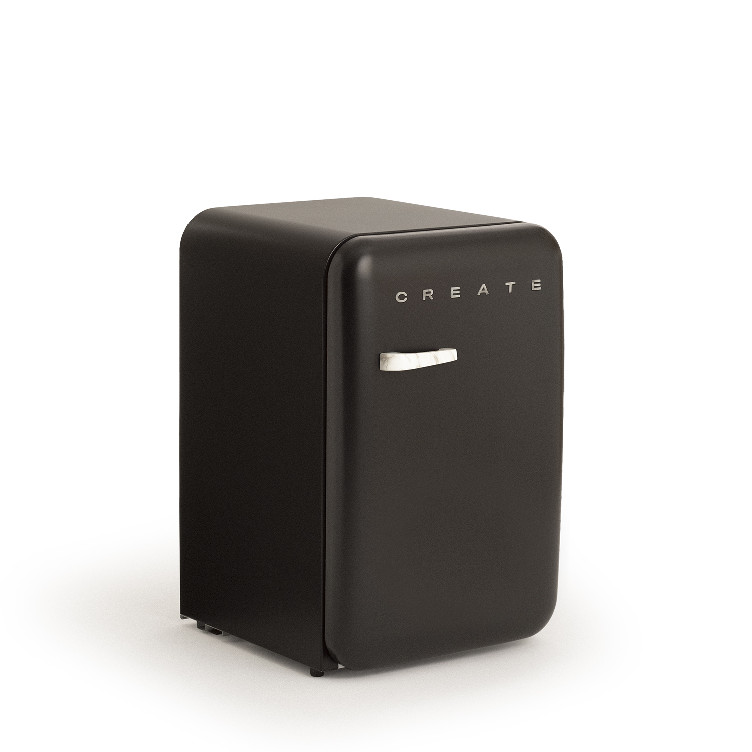 Nevera pequeña | CREATE FRIDGE RETRO 107L, Altura 88 cm, Negro | MediaMarkt