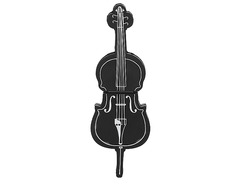PNUATICM Flash-Speicher, Cello-Optik USB-Stick (Schwarz, 16 GB ...