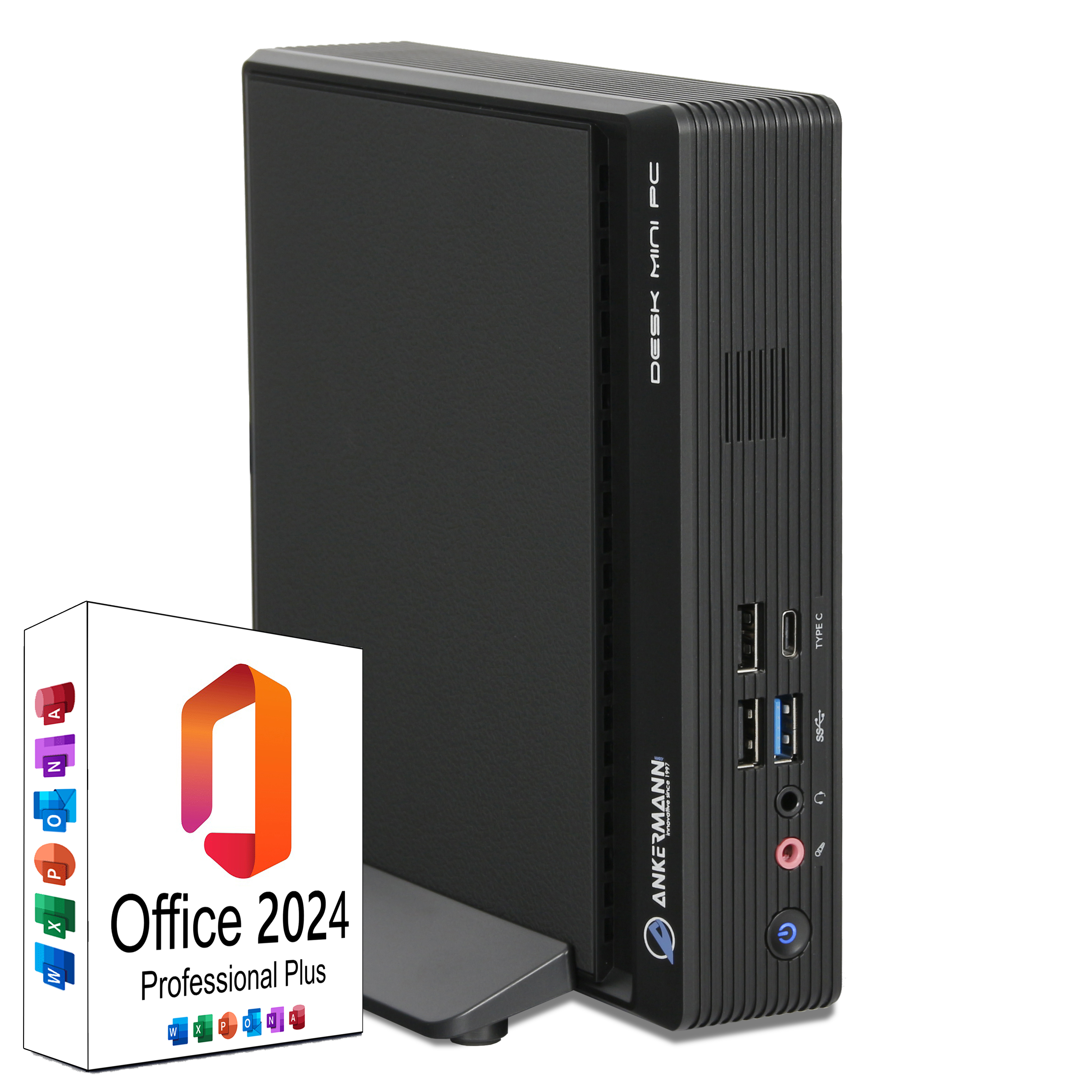 ANKERMANN-PC PN61, Mini PC mit Intel® Core™ i7 i7-1255U Prozessor, 16 ...